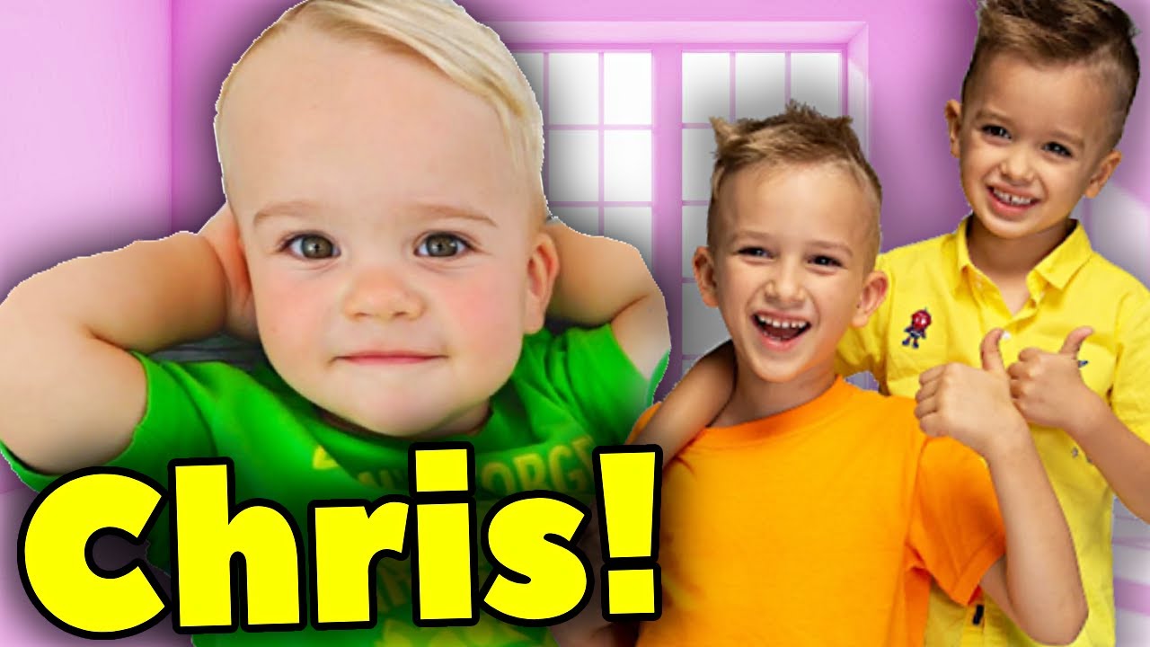 Vlad and Niki PLAY With Baby Chris | Funny videos for children Vlad and ...