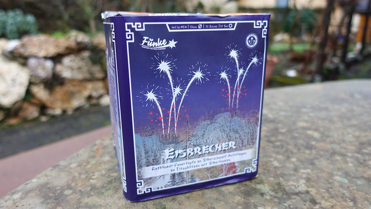 Funke Eisbrecher | Die etwas andere SALUT Batterie | Knallbatterie die richtig abgeht! [Full HD ...