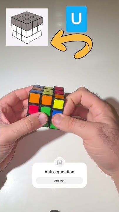Resolving the second layer of the Rubikscube 3X3 - YouTube