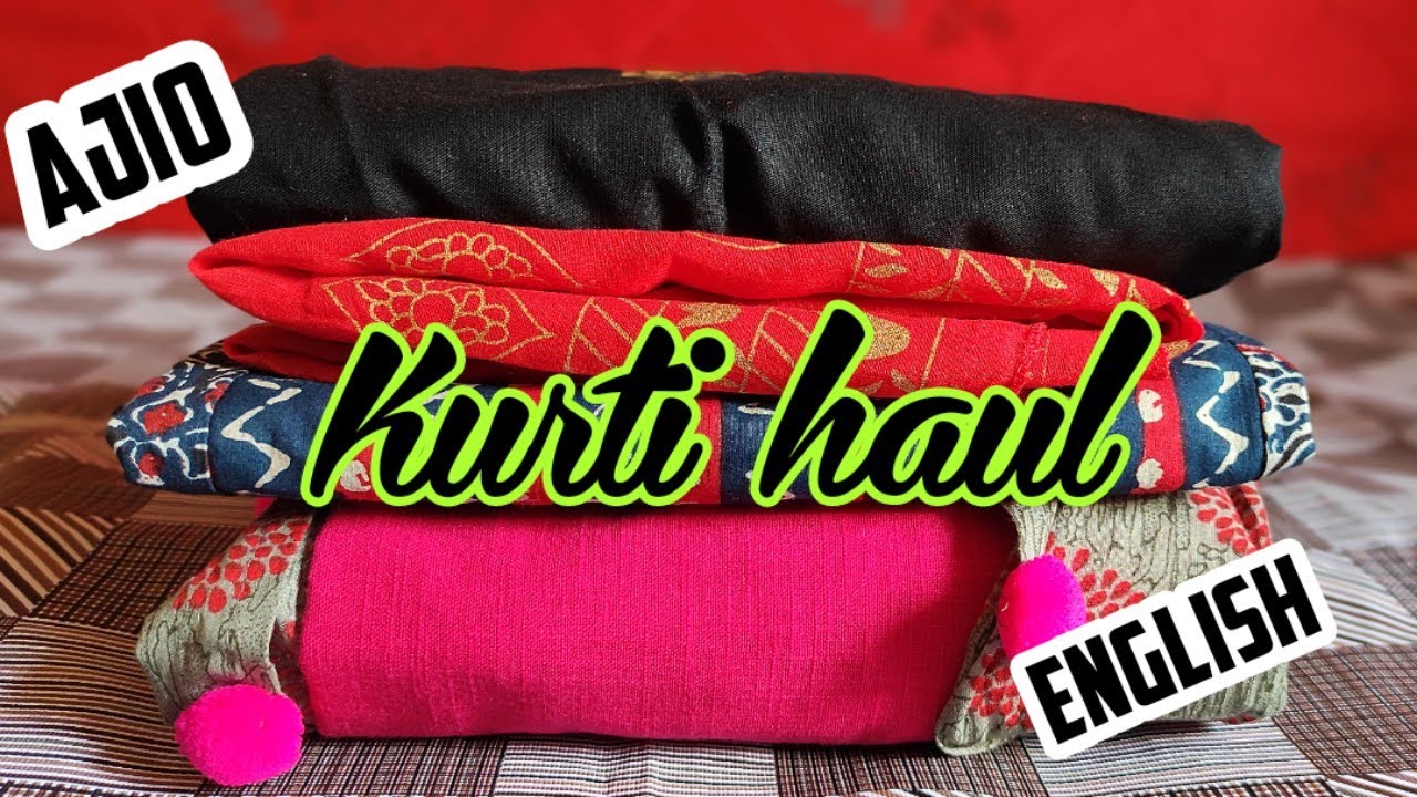 Ajio Kurti Haul In English YouTube ajio-kurti-haul-in-english-youtube
