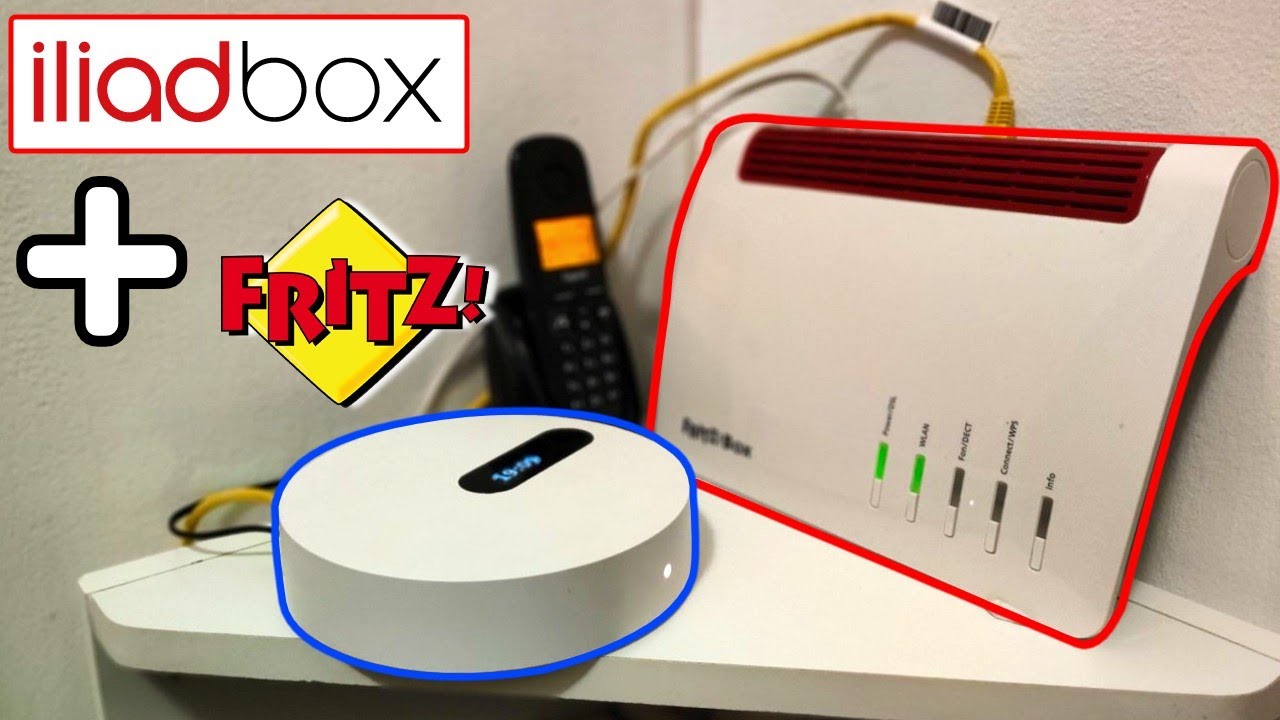 COME COLLEGARE ROUTER FRITZBOX in CASCATA ad ILIADBOX! - YouTube