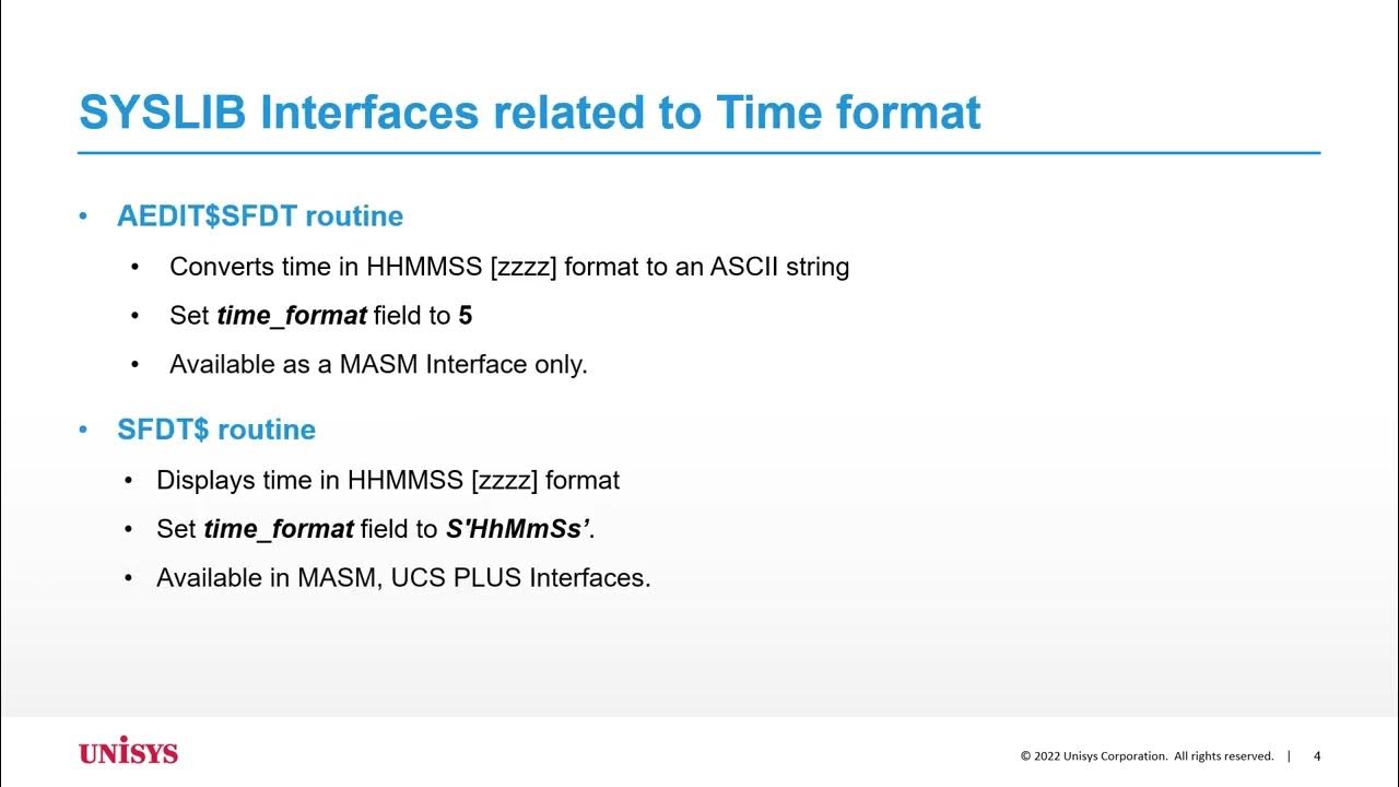 System Service Routines Library (SYSLIB) 77R3 Product Update - YouTube