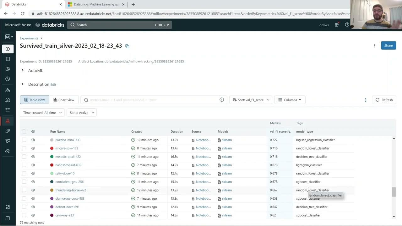 36 Exploring Databricks AutoML part1 - YouTube