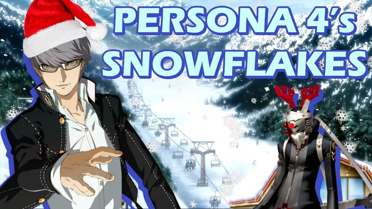 The Importance of Persona 4 Golden's Snowflakes - YouTube