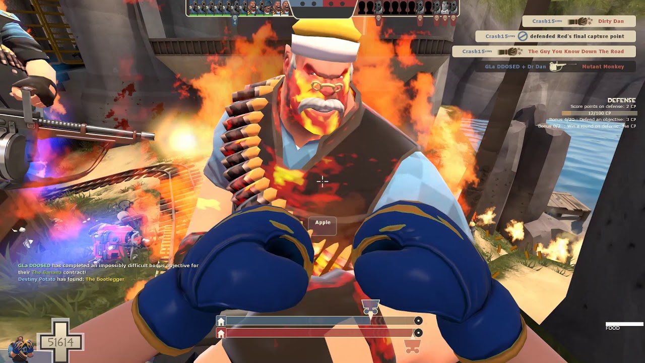 TF2 - Overheal Heavy Exploit - YouTube