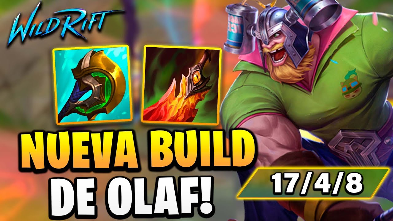😱¡NUEVA BUILD DE OLAF! HACES un DAÑO ABSURDO! | Wild Rift - YouTube