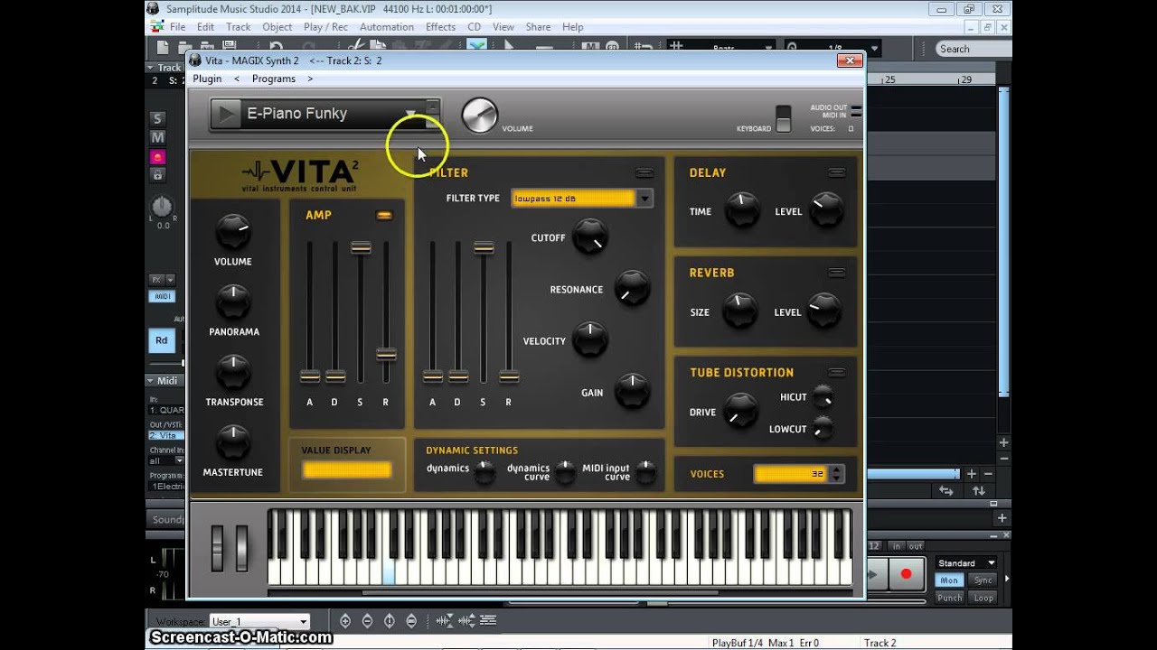 Vita Electric Pianos (Review) from Magix Samplitud Content - YouTube