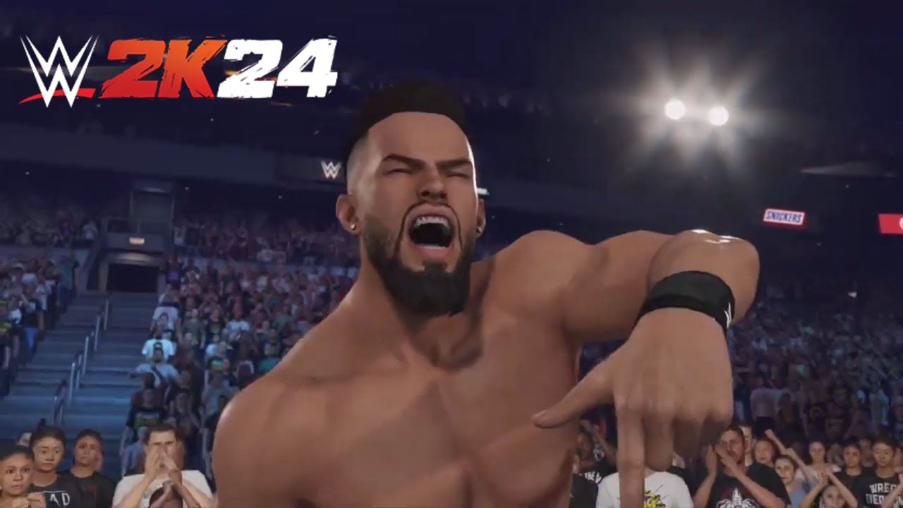 WWE 2K24 - Austin Theory (Entrance, Signature, Finisher, Victory) - YouTube