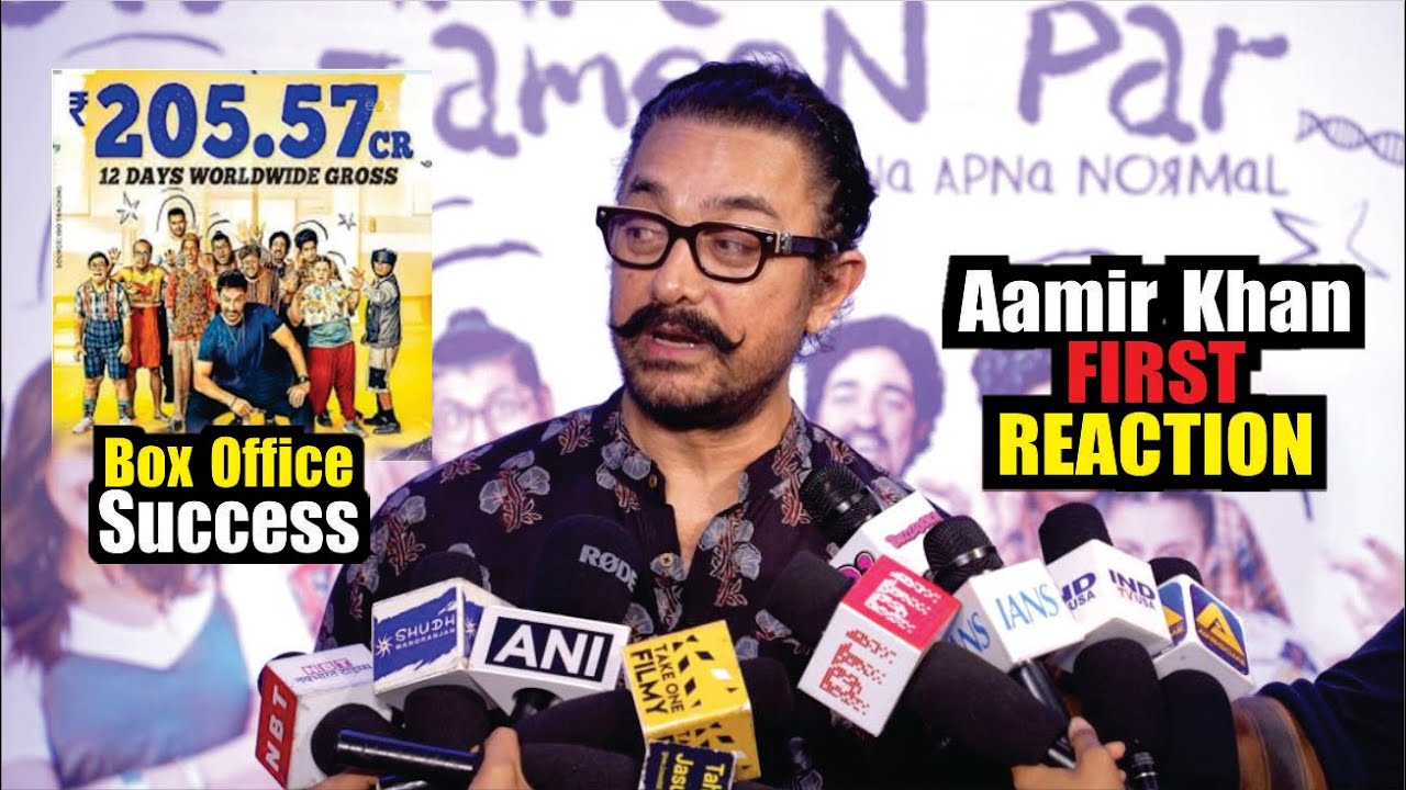 Aamir Khan FIRST REACTION after Sitaare Zameen Par Box Office Success | Sitaare Zameen Par ...