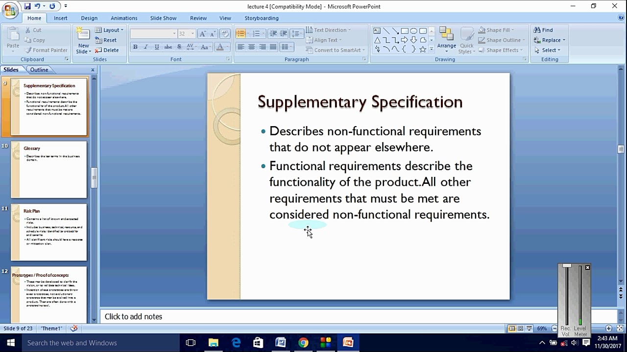 Supplementary Specifications part 9 in urdu hindi | supplementary ...