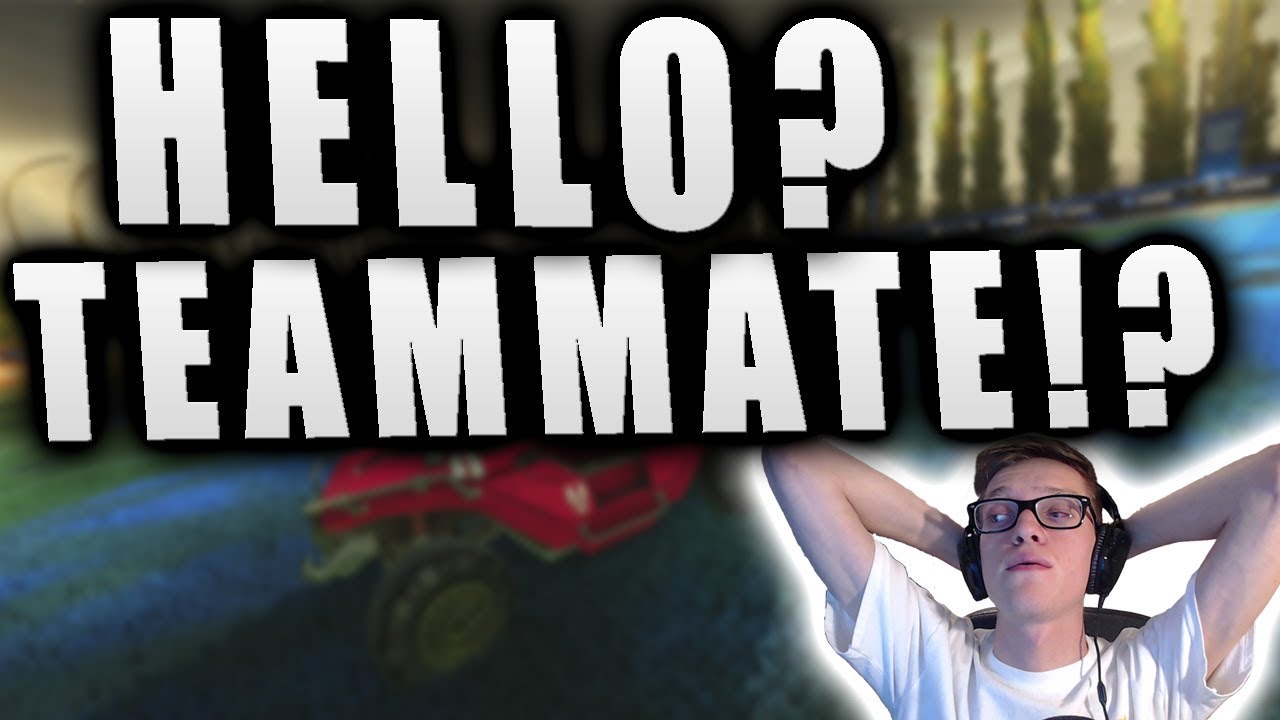 HELLO! TEAMMATE!? (Rocket League Competitive) - YouTube