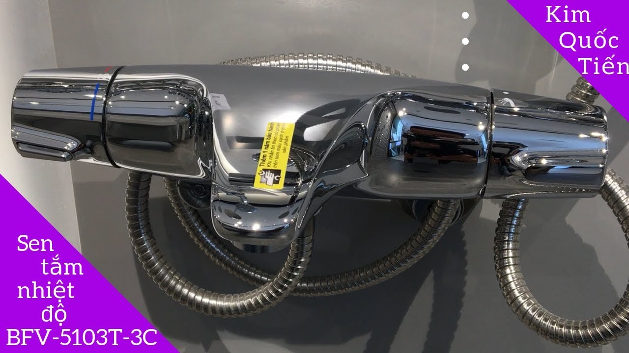 Sen tắm nhiệt độ BFV-5103T-3C - YouTube