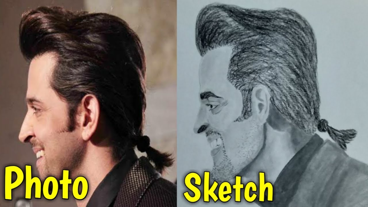 How to draw Hrithik Roshan step by step | How to draw Hrithik Roshan ...