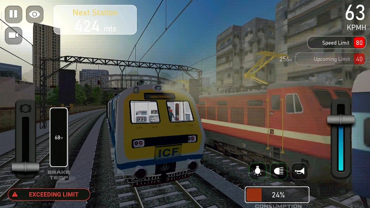 Local Train Simulator - Indian Train Game - Android Gameplay #1907 ...