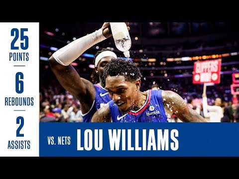 Lou Williams Incredible Buzzer-Beater vs. Nets | 3/17