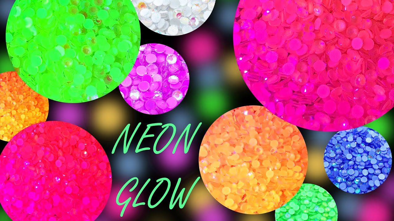 Up Close With New Estella Neon Crystals - YouTube