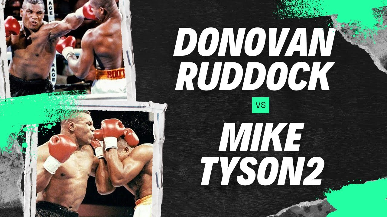 Donovan Ruddock (Canada) vs Mike Tyson 2 (USA) | Boxing Fight ...