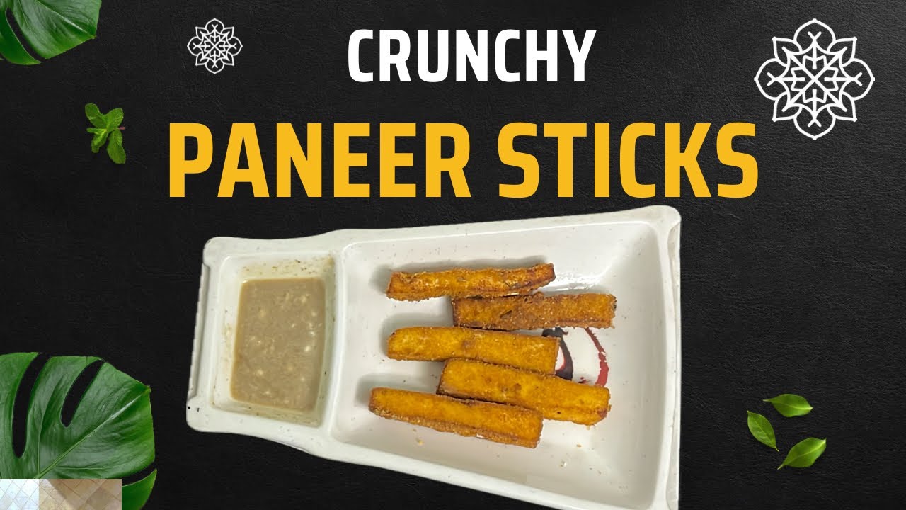 Yummy Crunchy Paneer Sticks || Paneer snack recipe || पनीर स्नैक रेसिपी ...