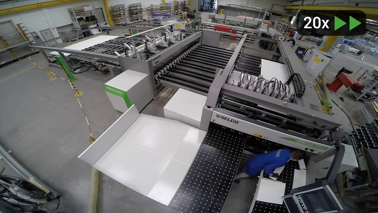Biesse SELCO WNAR6 - YouTube