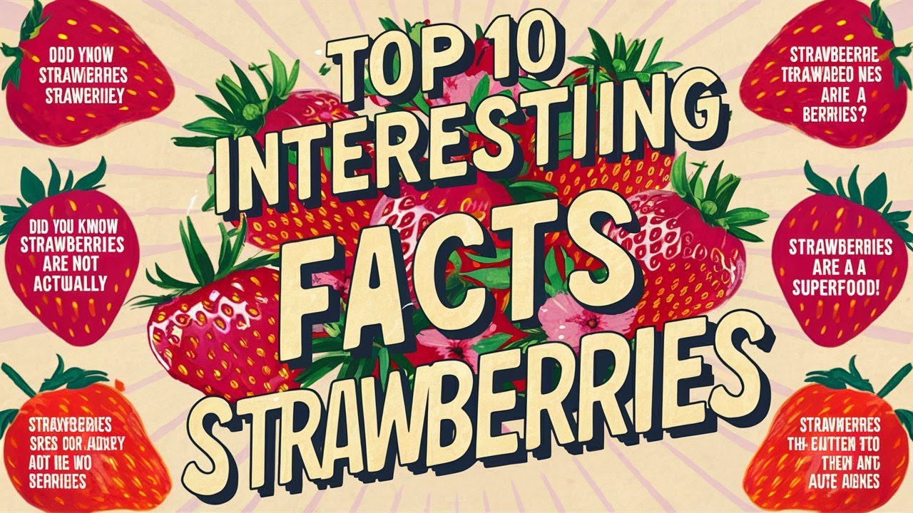 Top 10 Interesting Facts About Strawberries - YouTube
