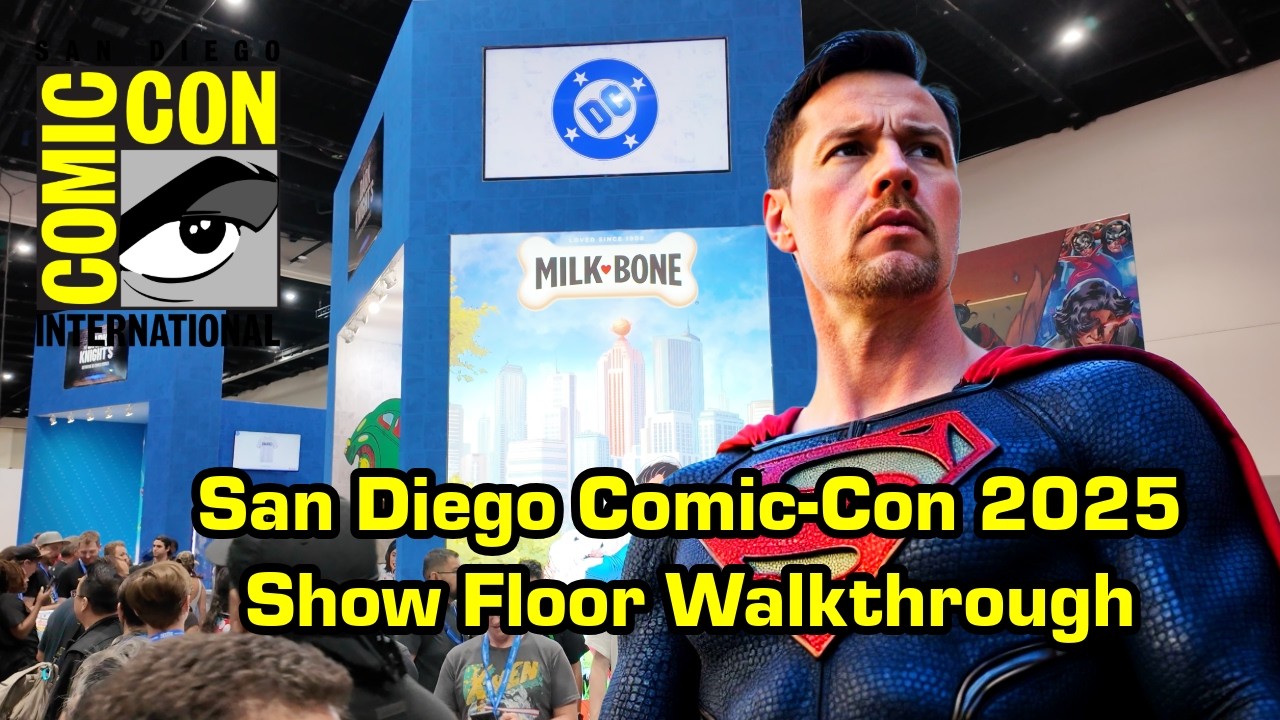 INSIDE San Diego Comic-Con 2025! Show Floor Walkthrough & Hidden Gems ...