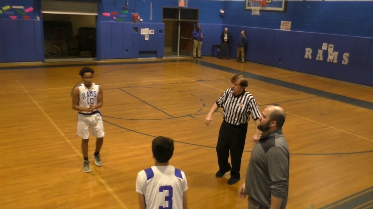 Port Chester Rams Middle School vs Rye red Middle School - YouTube
