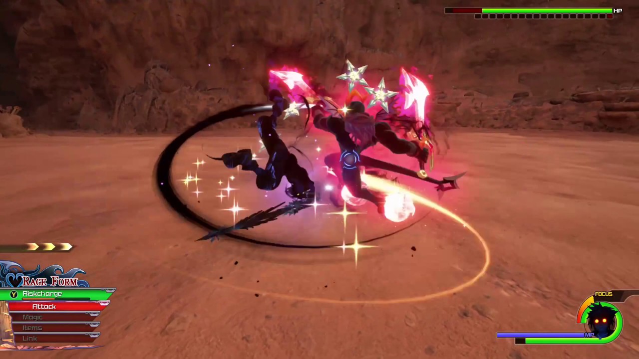 Kingdom Hearts 3 Dark Inferno (Rage Form Only) - YouTube