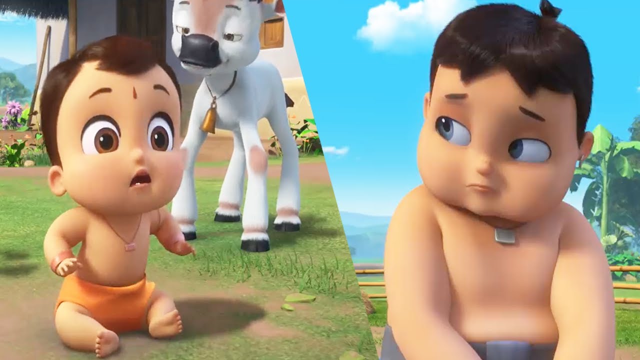 Mighty Little Bheem's Best Funny 💖 Bheem New Episode #Mightylittlebheem ...