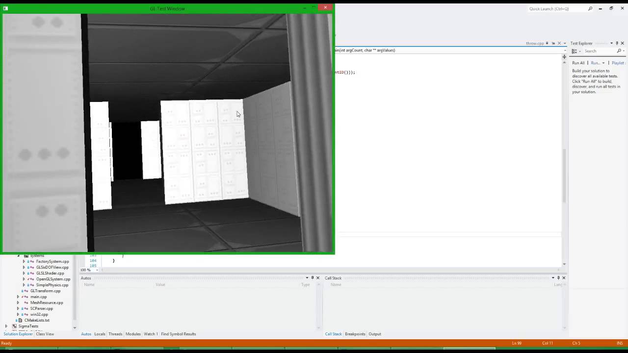 First dev video of Sigma with Meshes and Textures - YouTube