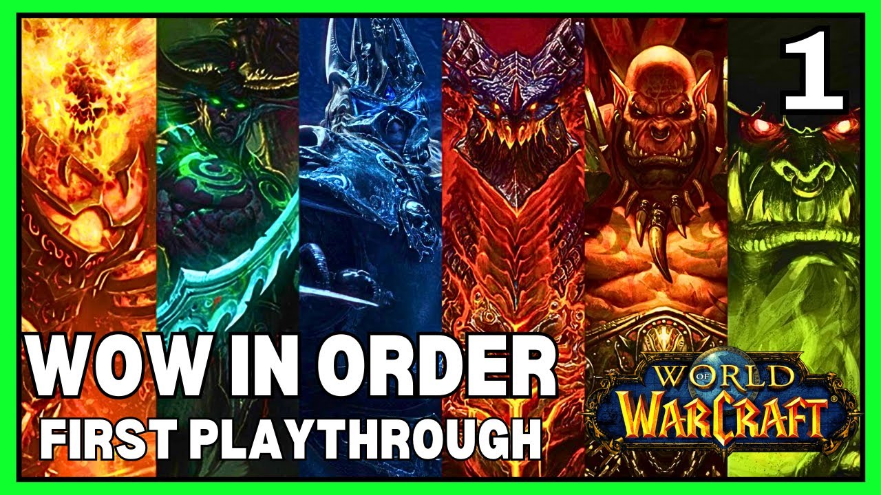 First Time Playing World of Warcraft In Order | Part 1 Classic Era ...