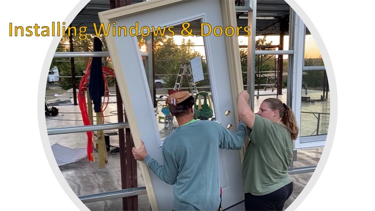 Installing Windows & Doors - YouTube