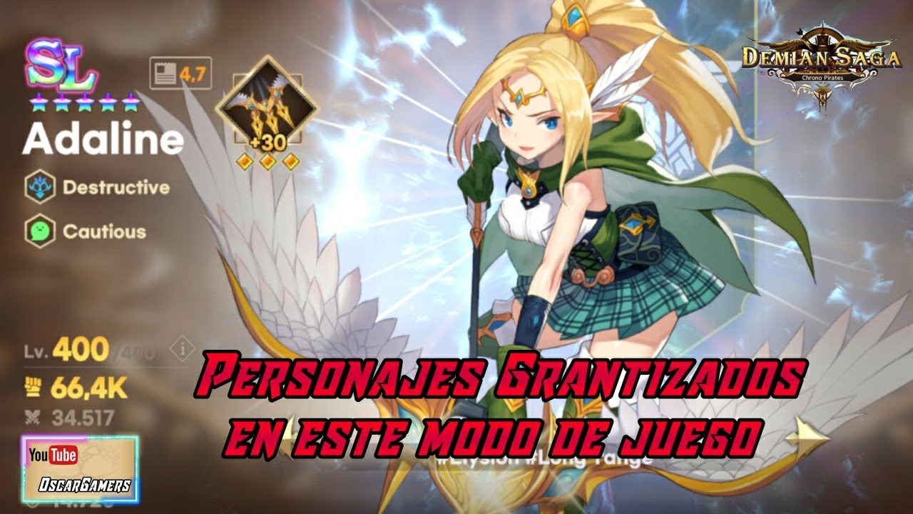 Adaline Garantizada | Guia Night Realm | Demian Saga Español - YouTube