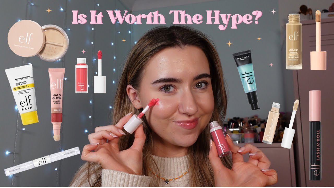 Doing My Makeup Using *ONLY* TikTok Viral Elf Makeup 💖 - YouTube