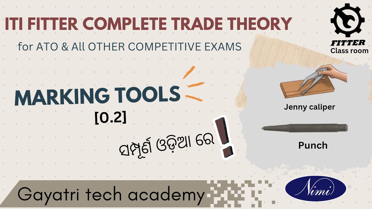 cls-5 | Marking tools | ossc ato mains complete fitter trade theory ...