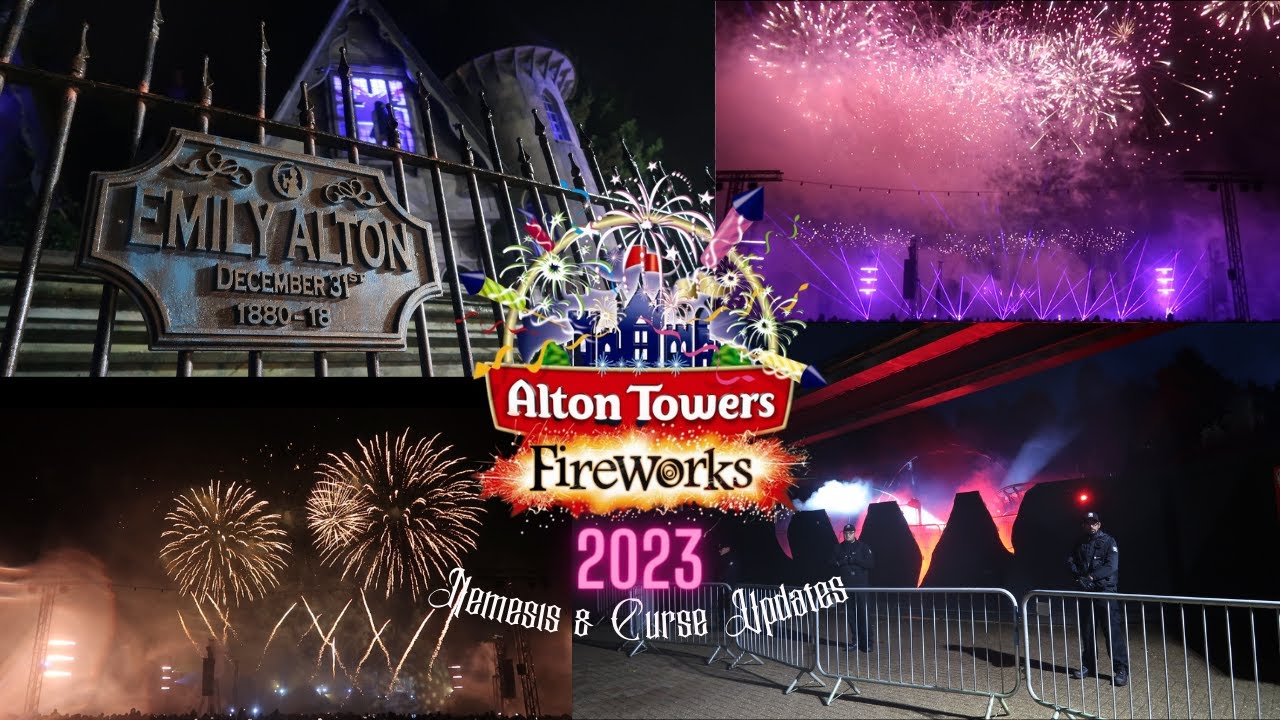 Alton Towers Fireworks Spectacular 2023! Curse & Nemesis UPDATES! - YouTube