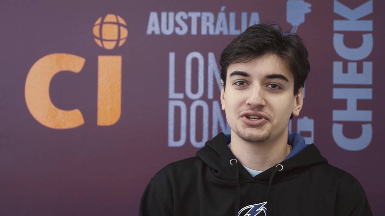 John Pera came to Sao Paulo in May for a summer program - YouTube