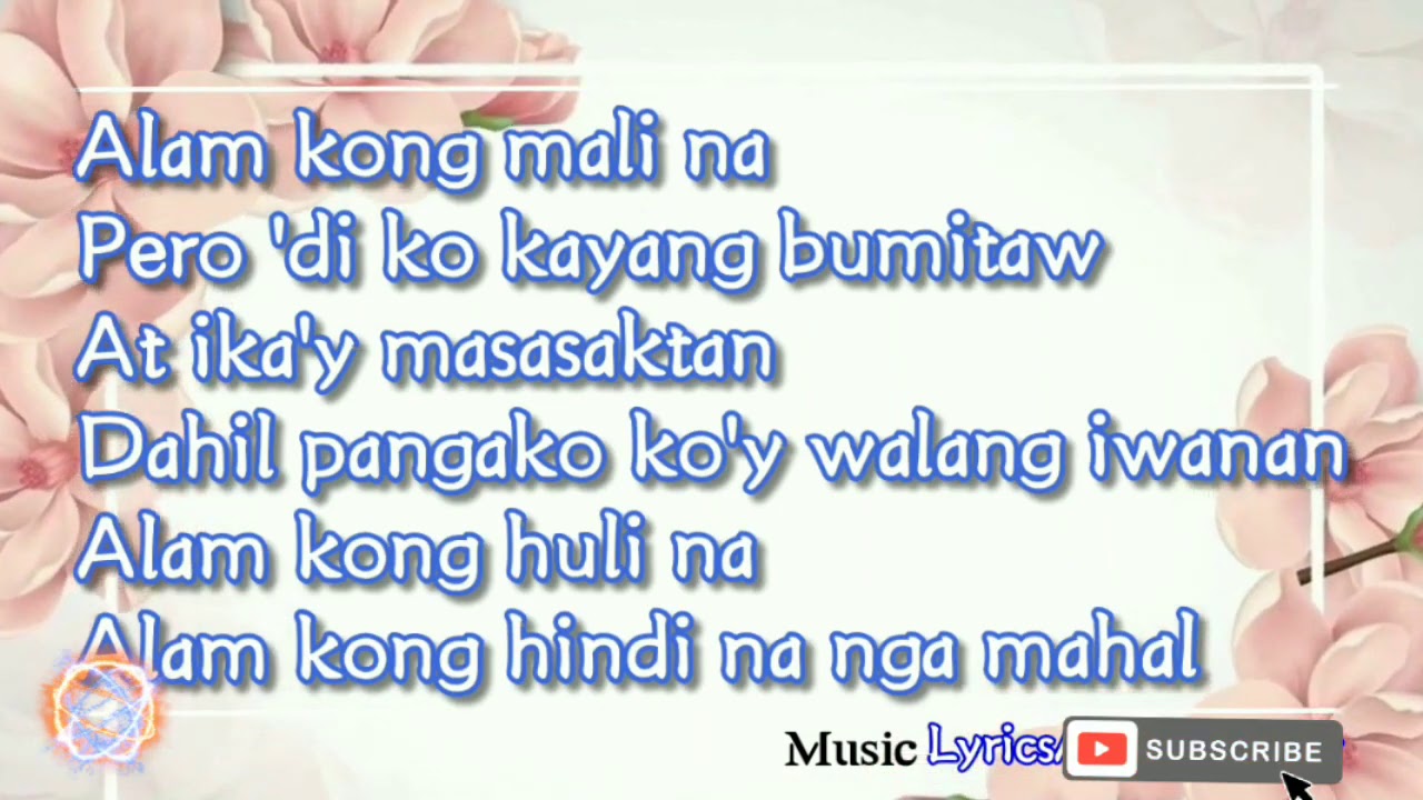 HINDI NA NGA [Lyrics]- This Band - YouTube