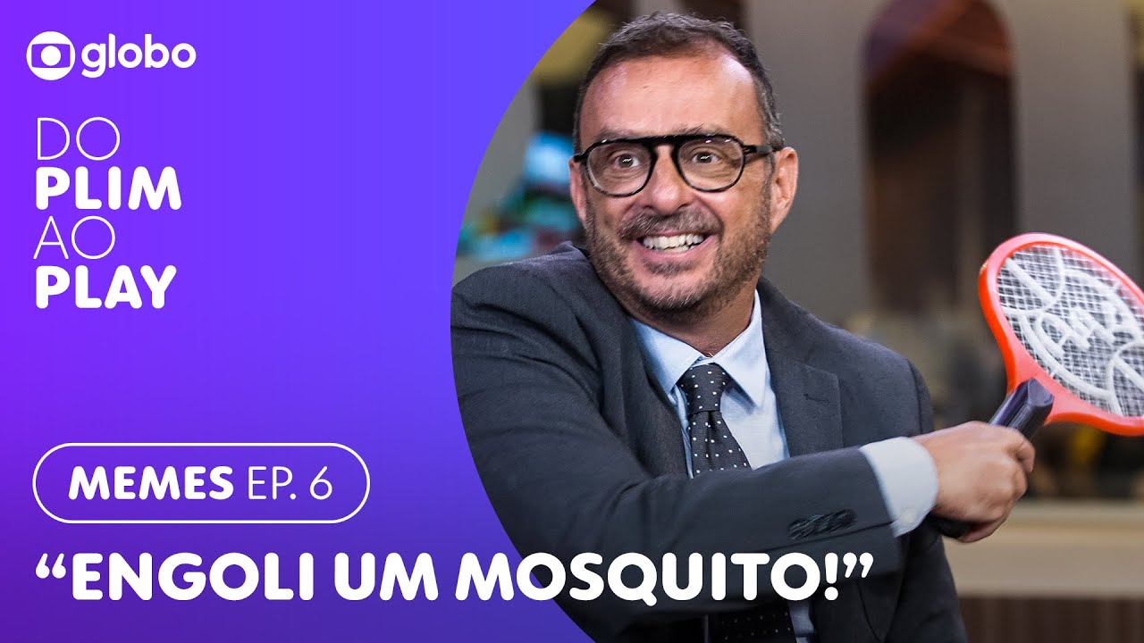 OCTAVIO GUEDES revela o SABOR de virar meme! 😋🦟 | Do Plim ao Play ...
