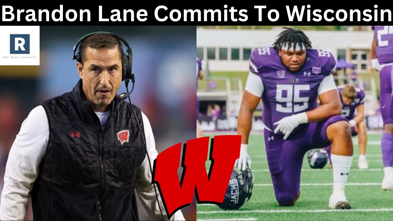 Brandon Lane Commits To Wisconsin | Wisconsin Football Transfer Portal ...