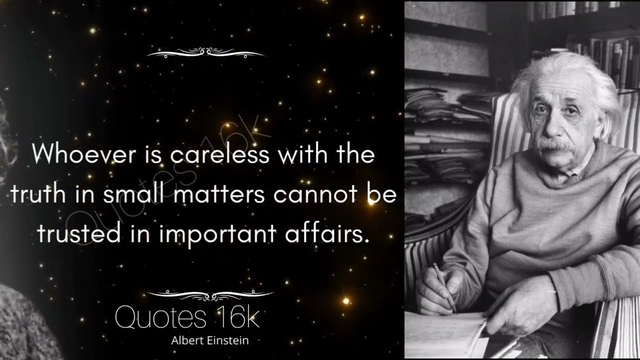 These Albert Einstein Quotes Are Life Changing! Why EVIL People Always ...