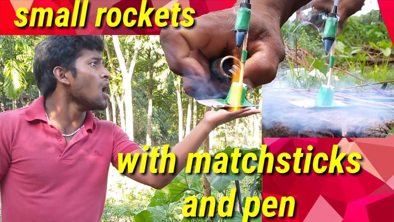 how to make a mini rocket - YouTube