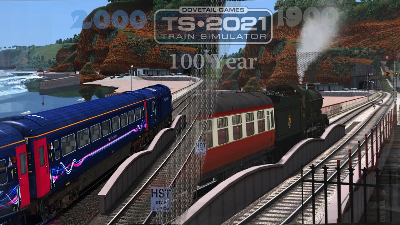 Train Simulator 2021 now Riviera Line VS in the Fifties - YouTube