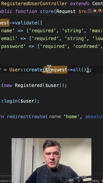 Security Issue: $request all() in #Laravel Controllers - YouTube