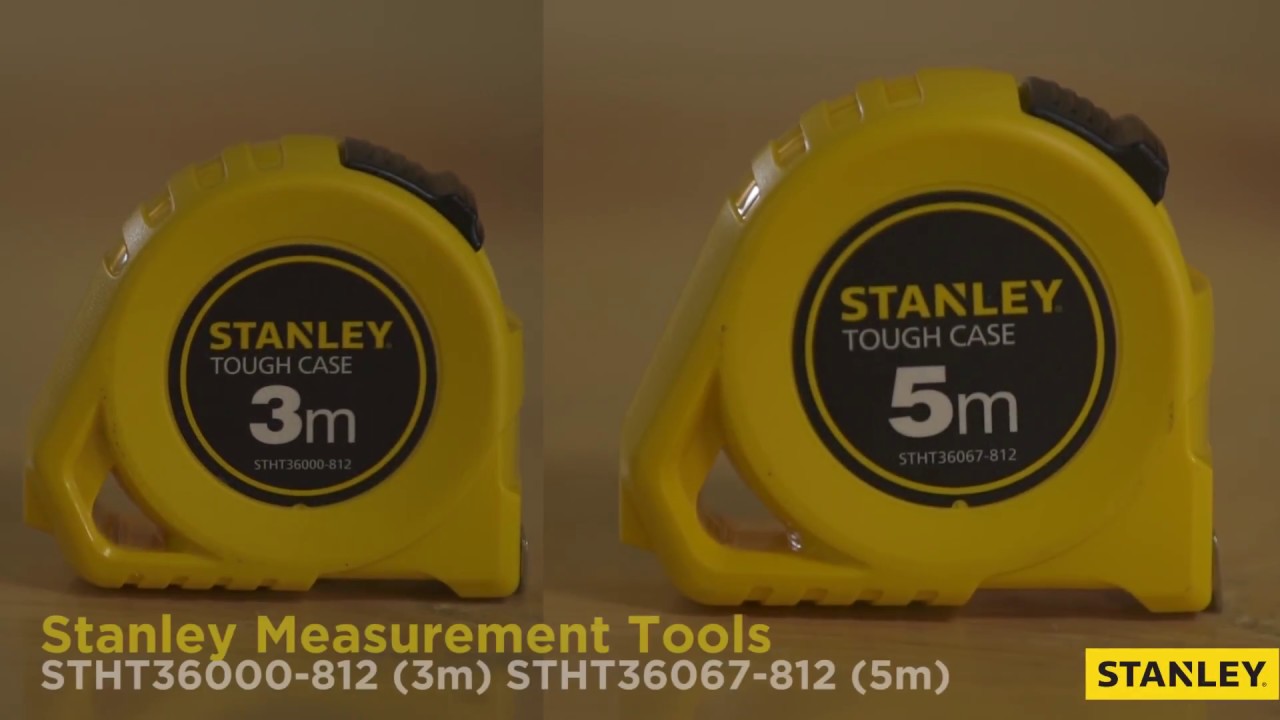 Stanley Measurement Tools I 5 m and 3 m I - YouTube