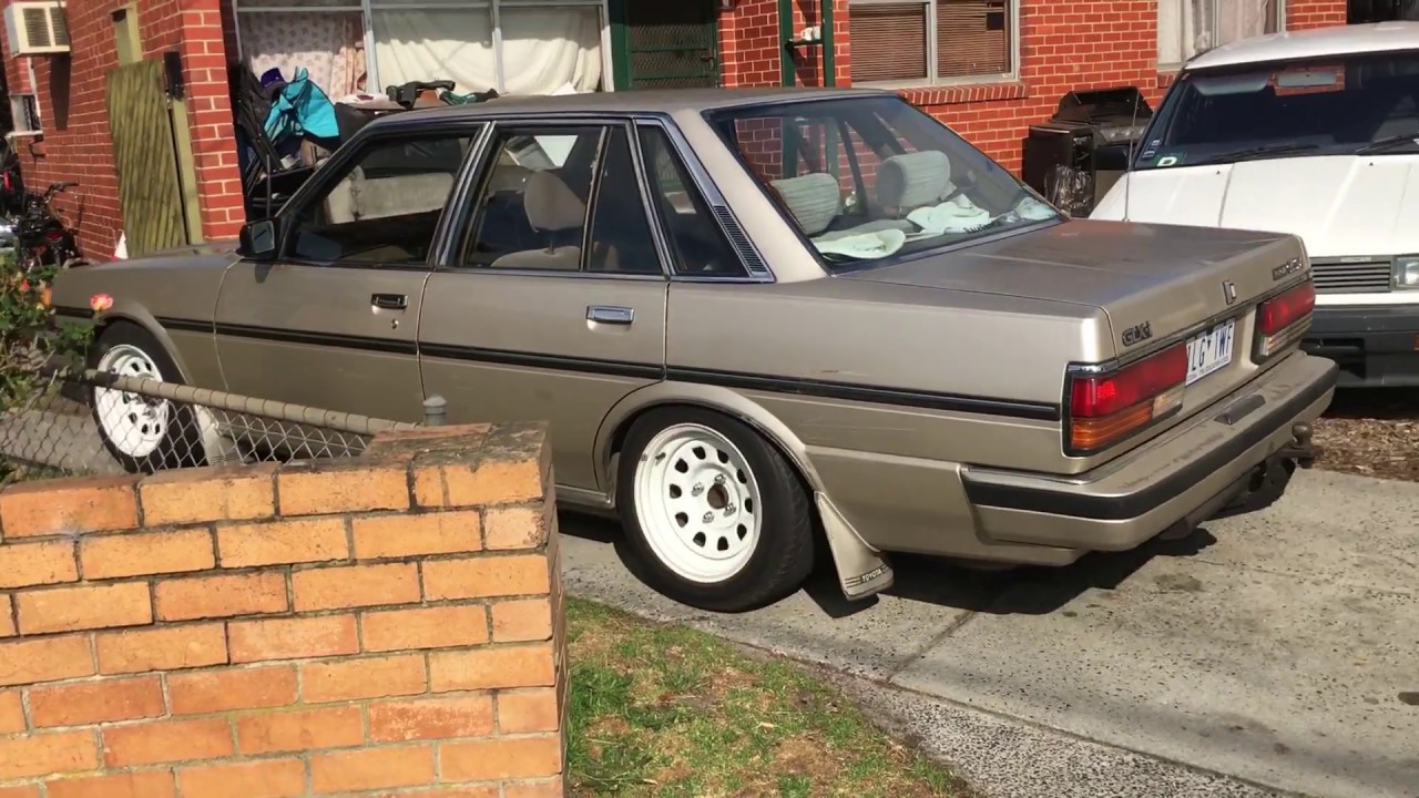 mx73 Cressida exhaust and S12 Gazelle turbo kit - YouTube