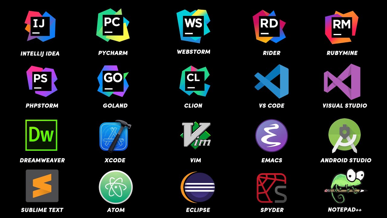Every Code Editor / IDE Explained in 15 Minutes - YouTube