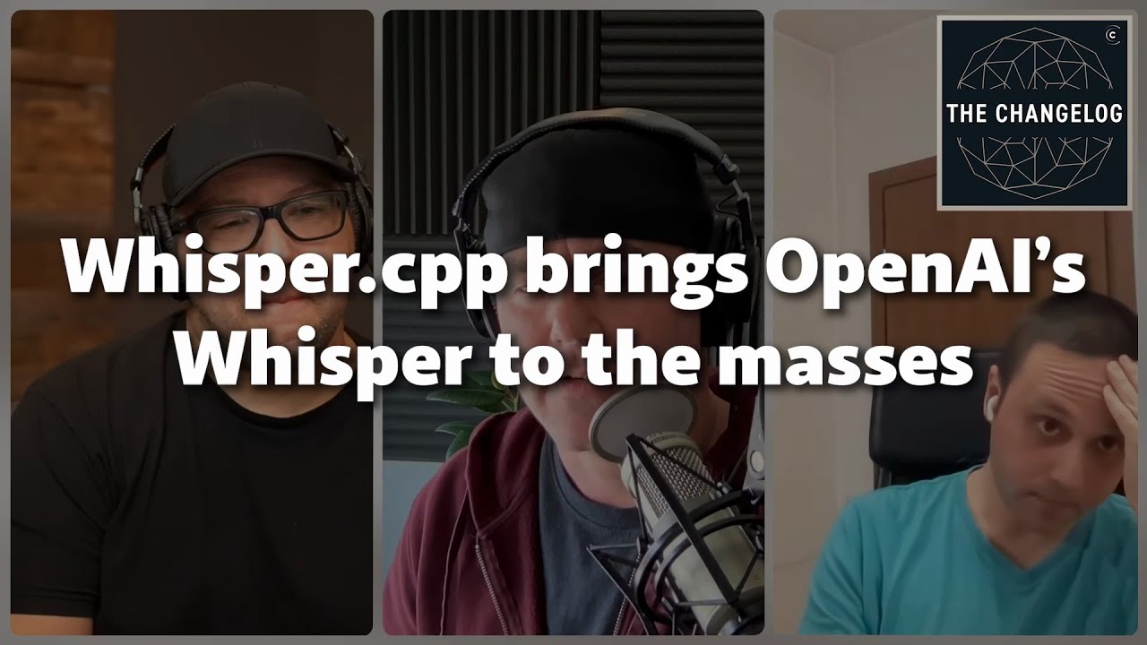 Do NOT sleep on Whisper.cpp - YouTube