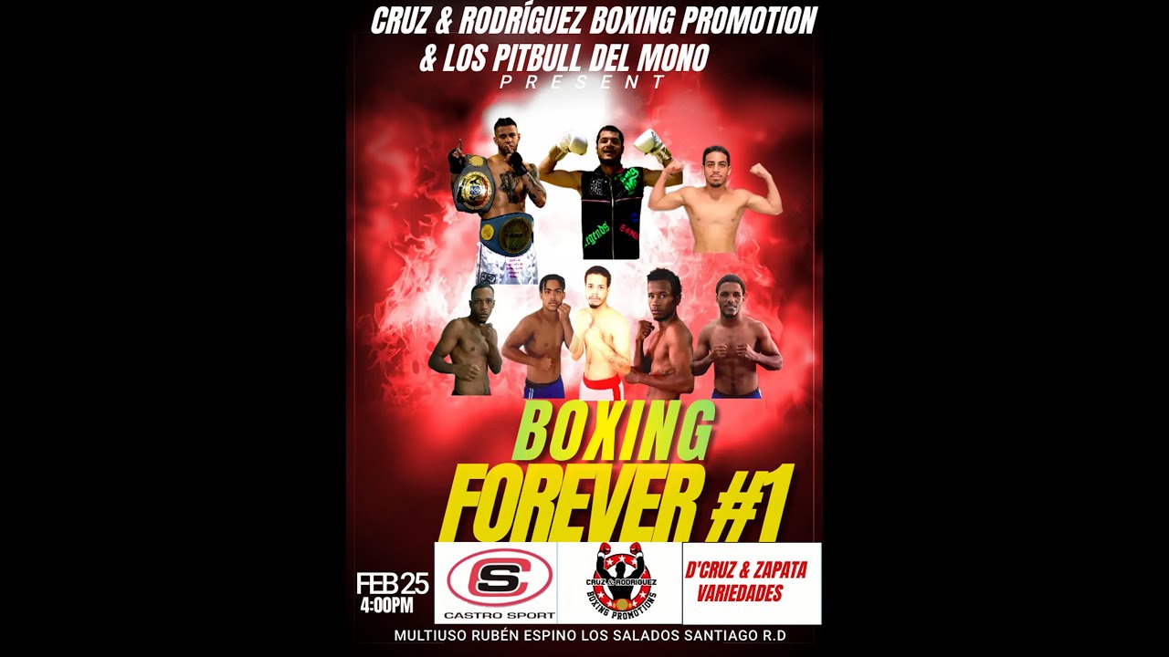 Cruz Rodríguez Boxing Promotion. Boxing Forever #1 - YouTube