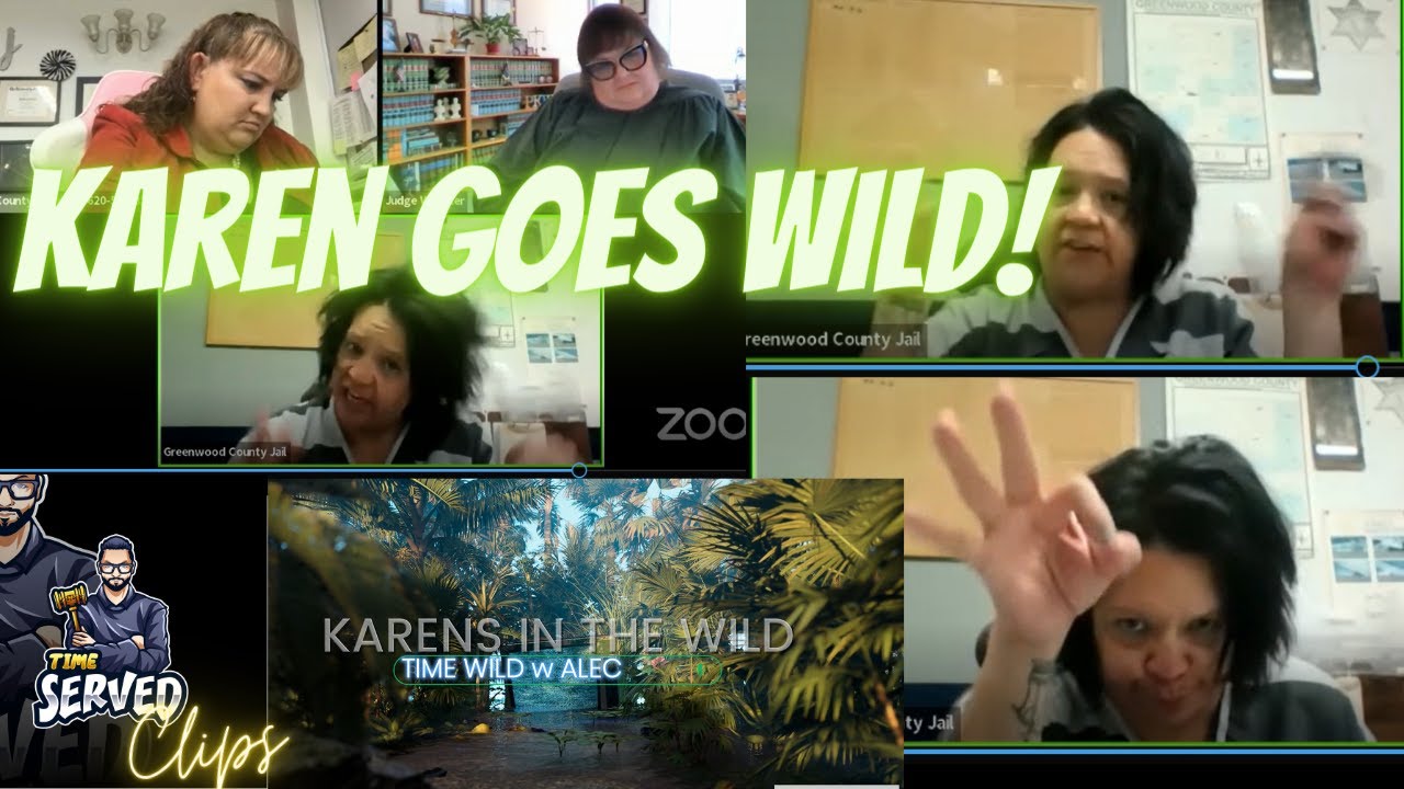 Karen in the Wild! Judge Webster Handles her Business! - YouTube