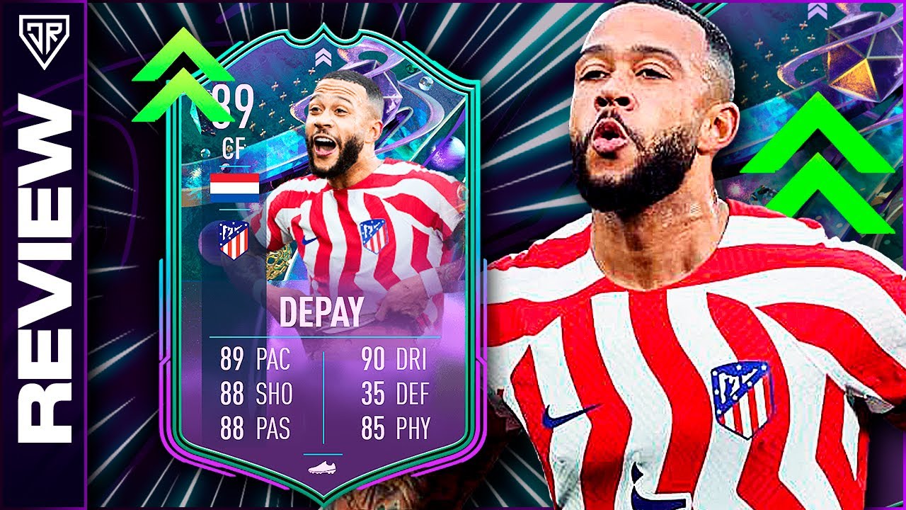 MEJOR que BEN YEDDER⭐Review DEPAY sbc FANTASY Atletico de Madrid- FIFA ...